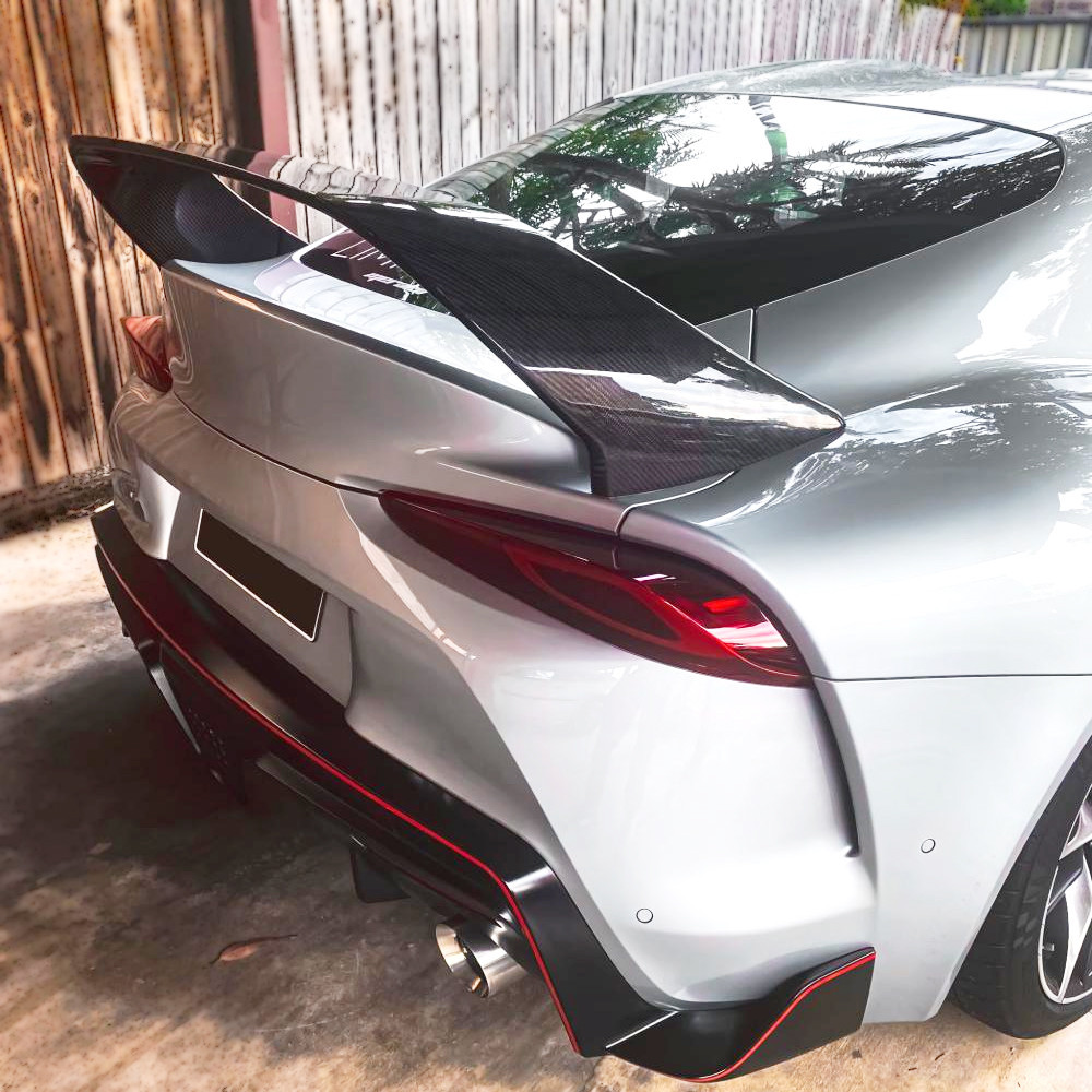 Dry Carbon Fiber A90 Car Rear Trunk Spoiler for Toyota Supra A90 2019 ...