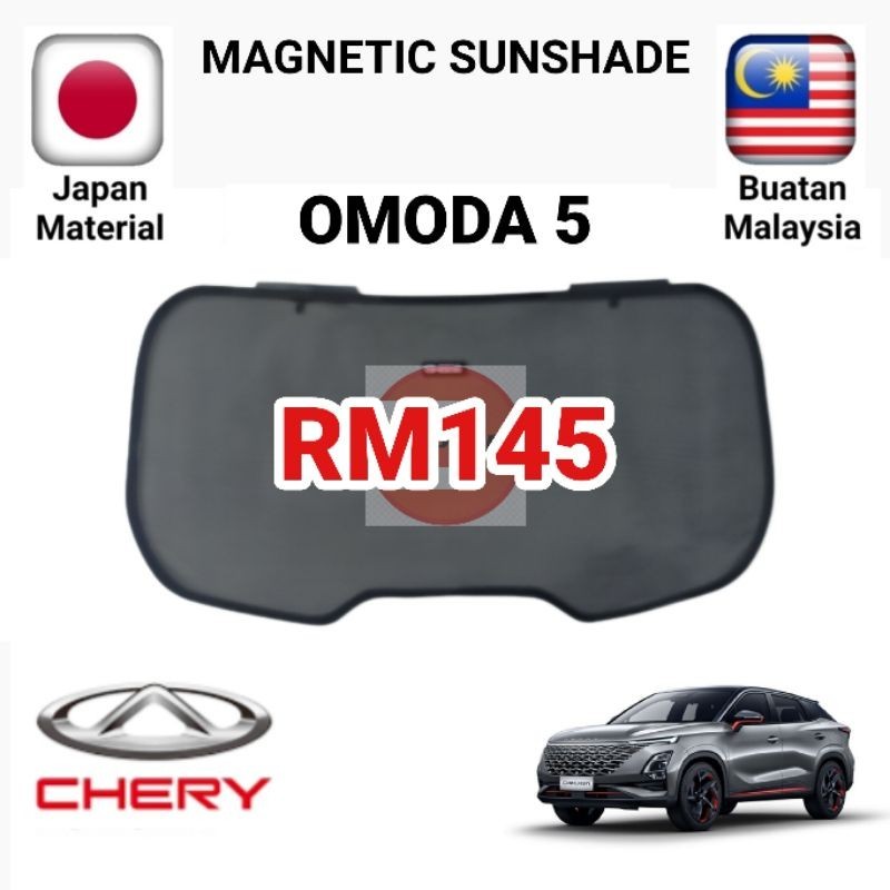 Chery Omoda 5 2023 Present Rear Windscreen Premium Sunshade (1 pc ...