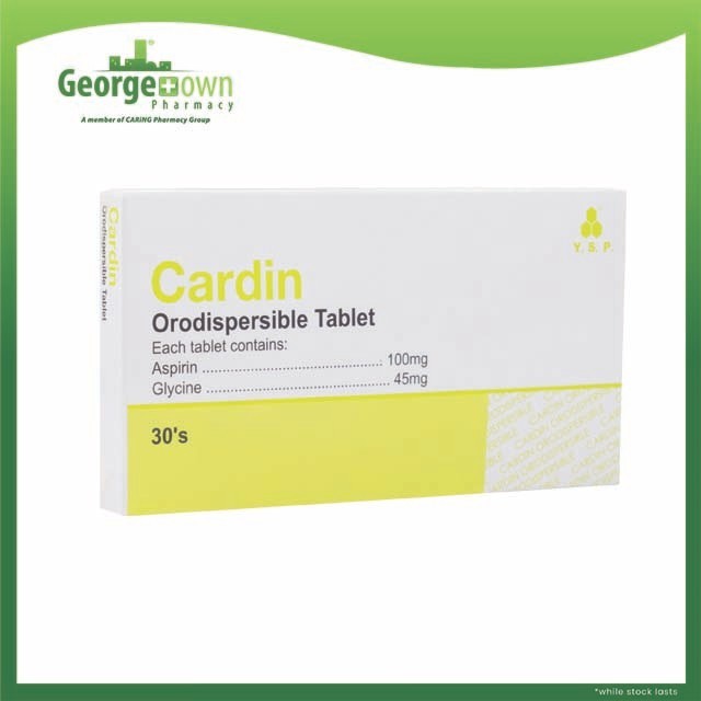 YSP CARDIN ORODISPERSIBLE TABLET 30S | Shopee Malaysia