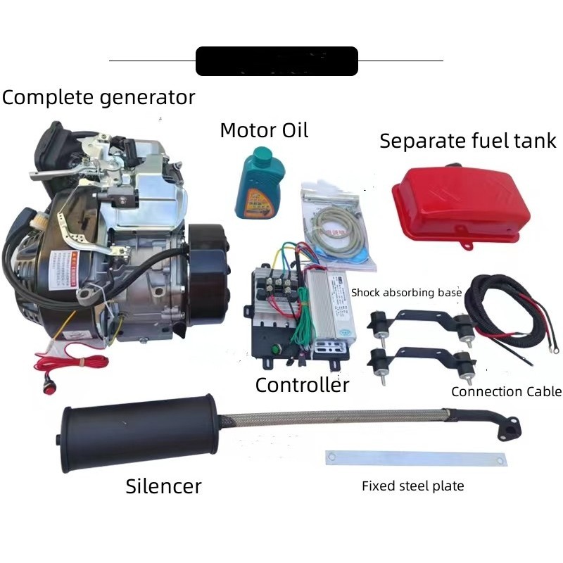 Portable truck 24 volt parking air conditioning generator intelligent ...