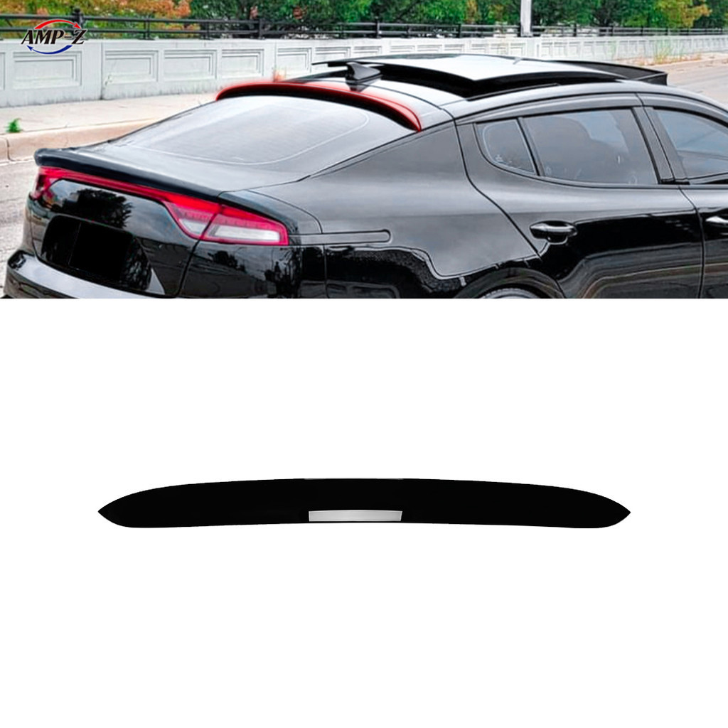 Car Accessories Glossy black Rear Window Roof Spoiler for Kia Stinger 2018+ | Shopee Malaysia