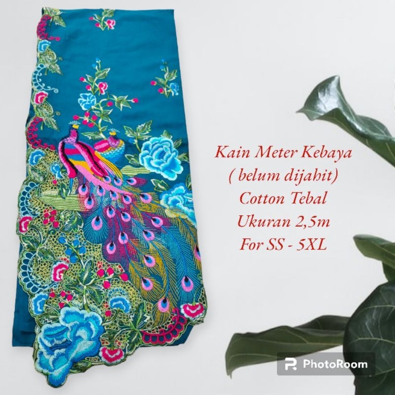 KAIN METER KEBAYA NYONYA ANIMAL DESIGN (GREEN & BLUE) 🔥AUTHENTIC ...