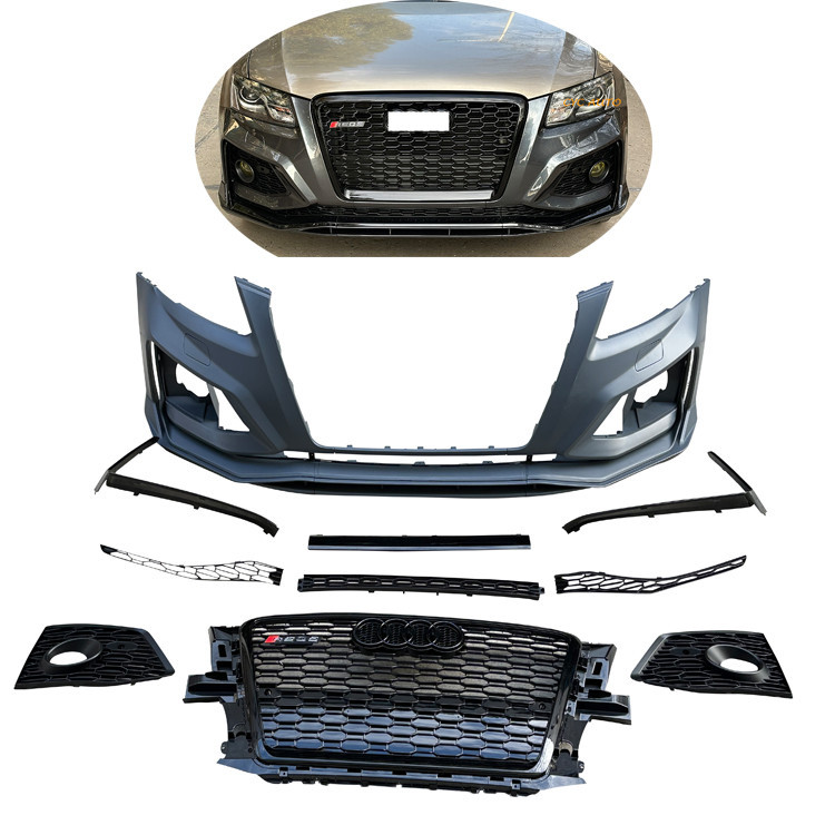 RSQ5 front bumper with grille suit for Audi Q5 SQ5 body kit 2008 2009 ...