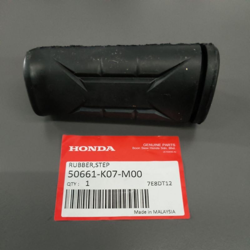 DASH125 WAVE125 WAVE110 ALPHA FOOTREST RUBBER FRONT 50661-K07-N00 | Shopee Malaysia