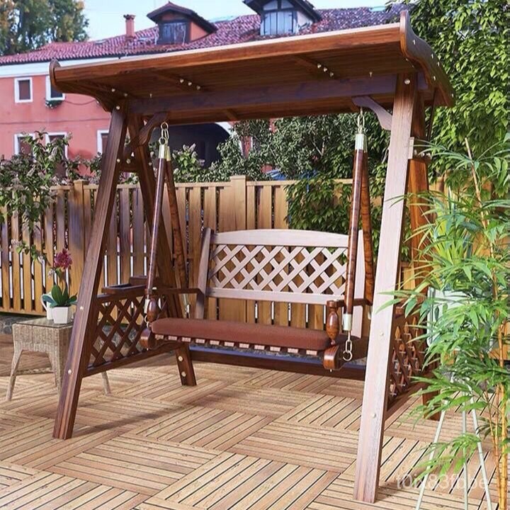 HY-6/Swing Outdoor Courtyard Double Rocking Chair to Swing Outdoor ...