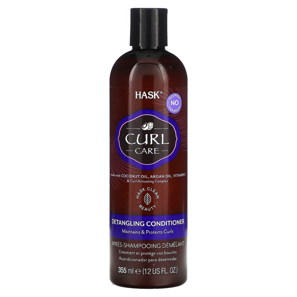 Hask Beauty, Curl Care, Detangling Conditioner, For All Curls Patterns ...