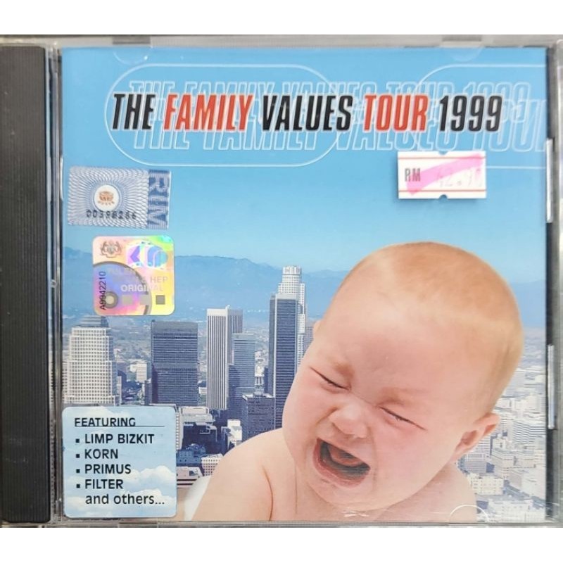The Family Values Tour 1999 - Various Artists (CD) | Shopee Malaysia