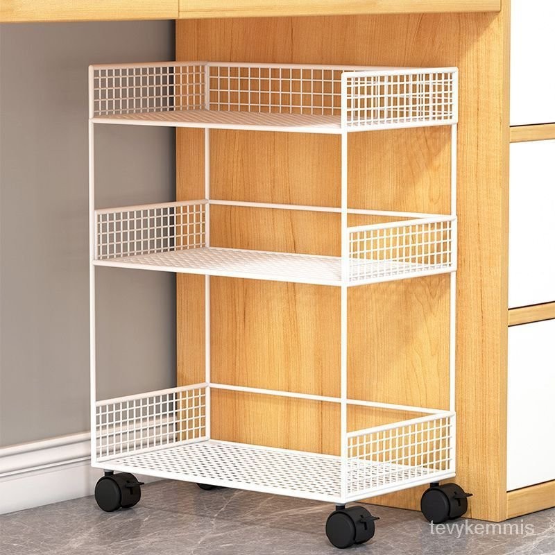 HY-6/under-Table Shelf Desk Small Bookshelf Movable Floor Desk Trolley ...