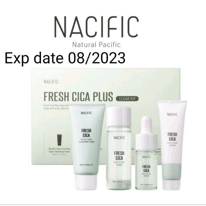 NACIFIC FRESH CICA PLUS ( CLEAR KIT ) | Shopee Malaysia