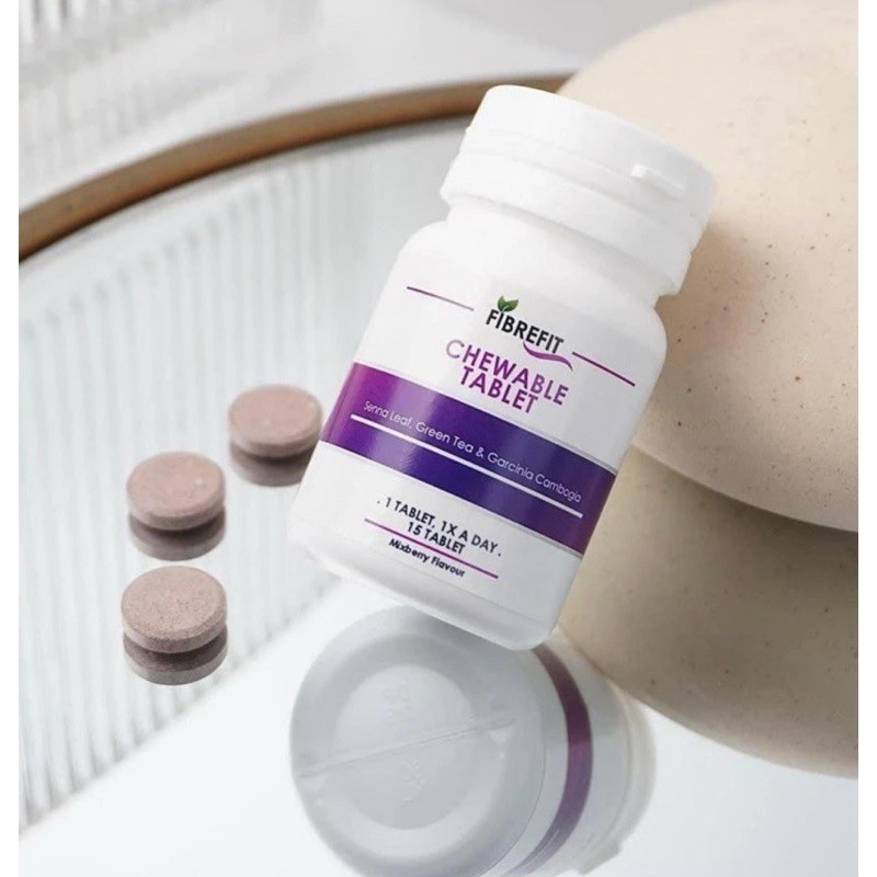ORIGINAL FIBREFIT CHEWABLE TABLET DETOX SEAWAL 7 HARI VIRAL | Shopee ...
