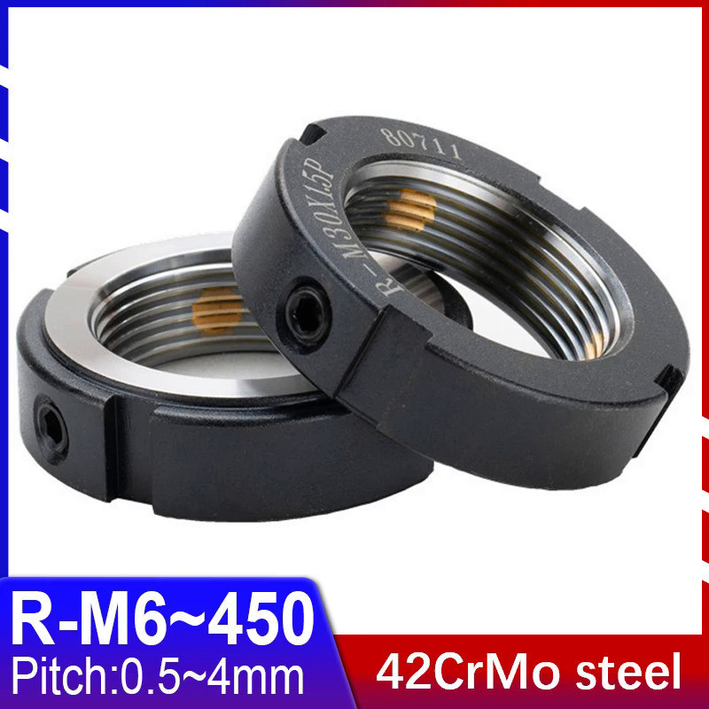 Newly launched42CrMo Precision R-type Radial Lock Nut Lock Nut C ...