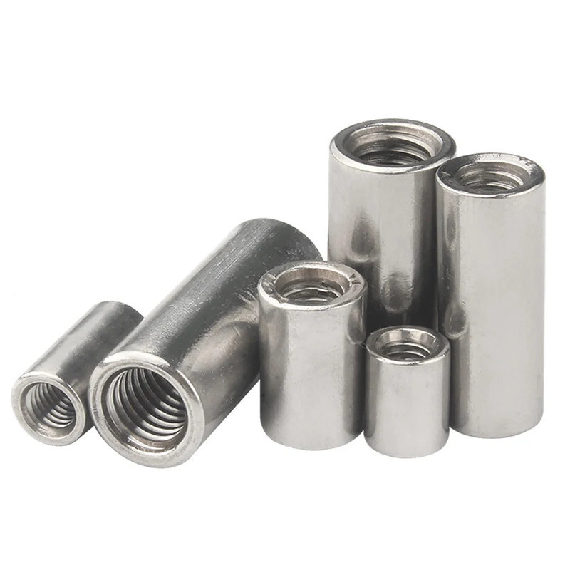 Newly launched M3 M4 M5 M6 Coupling Connector Joint Sleeve Nut Round ...