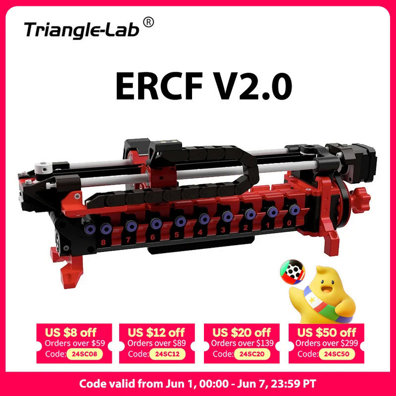 New listings C Trianglelab 8 color Enraged Rabbit Cotton Tail Inline ...