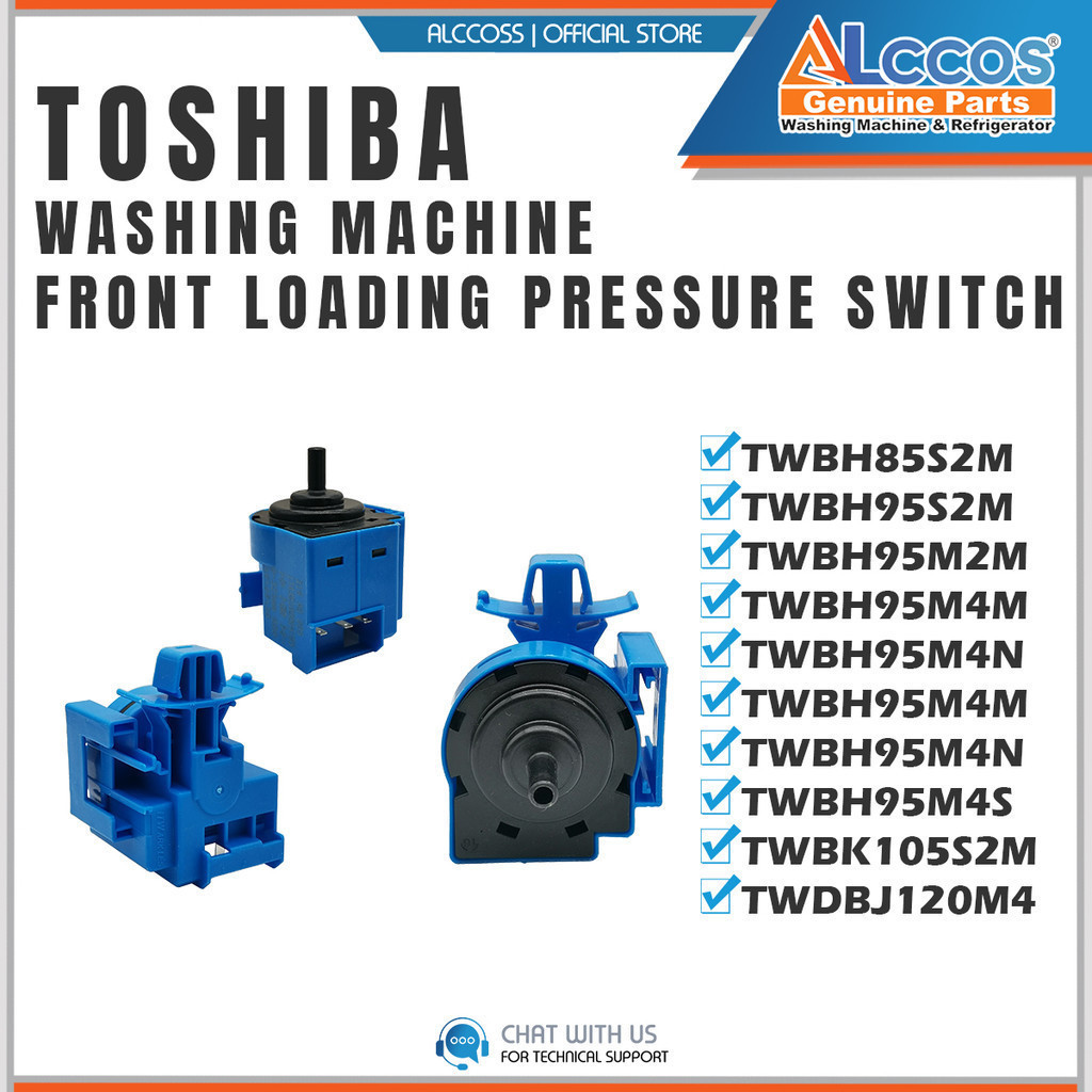 TOSHIBA WASHING MACHINE FRONT LOADING PRESSURE SWITCH - 17438100004785 ...