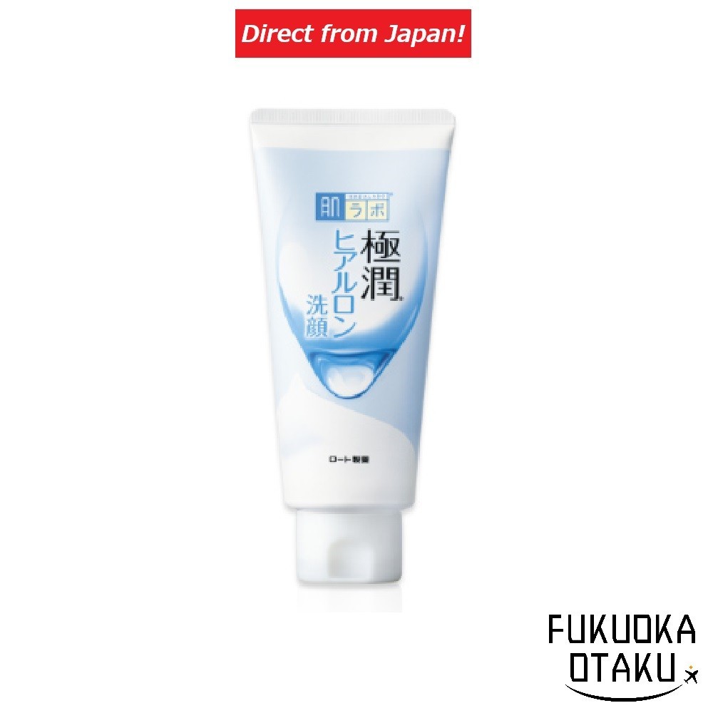 Hada Labo Gokujyun Hyaluronic Face Wash 100g - Facial Cleanser【Direct ...