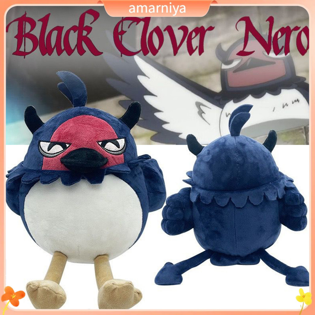 HOT Plush Toy Plush Doll Black Clover Crow Plushie Cute Stuffed Animal ...