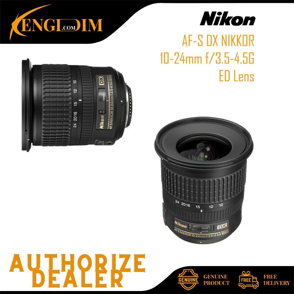 Nikon AF-S DX NIKKOR 10-24mm f/3.5-4.5G ED Lens (Nikon Malaysia Warranty) | Shopee Malaysia