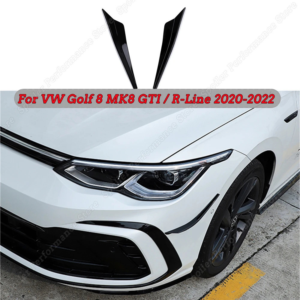 For VW Golf 8 MK8 GTI / R-Line Accessories 2020 2021 2022 Car Front ...