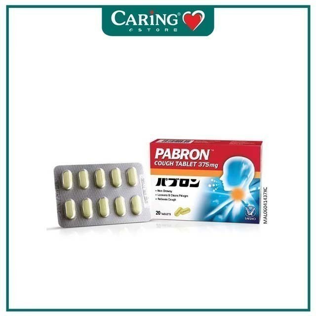 CARING PABRON COUGH TABLET 20S | Shopee Malaysia