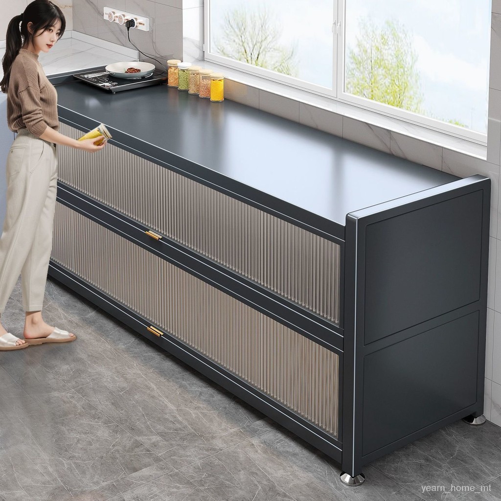 Storage rack, kitchen multi-layer storage cabinet, sideboard bowl ...