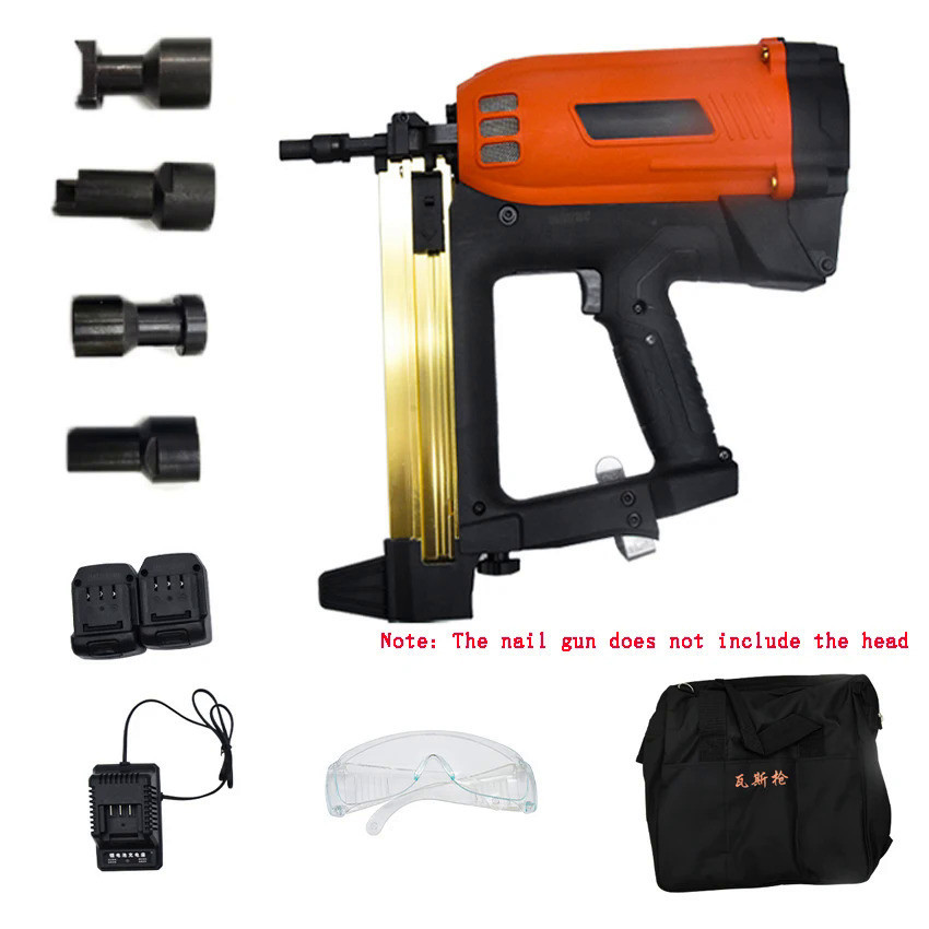 Pneumatic Nail Gun 7. 2V Lithium Battery Electric Nail Gun Air Stapler ...