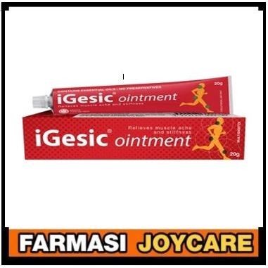 IGESIC (LMS) Ointment 20g (EXP March 2026) RELIEVES MUSCLE ACHE AND ...