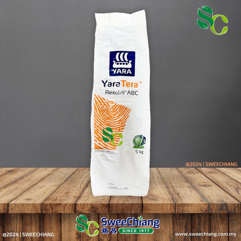 YARA YaraTera Rexolin ABC 5kg Micronutrient Fertigation Fertilizer ...