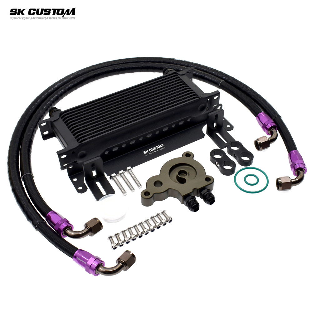 SK CUSTOM Gearbox Cooler Kit For Honda Civic 1.5T FC1 FE1 FK7 Accord ...