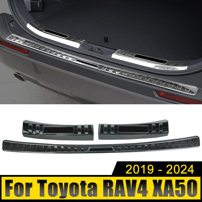 For Toyota RAV4 XA50 2019-2021 2022 2023 2024 Hybrid Stainless Car Rear ...