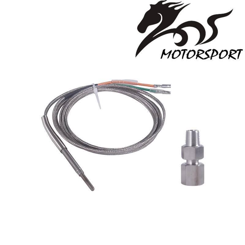 Exhaust gas Temp sensor 2m EGT K Type Thermocouple Probe Exhaust ...