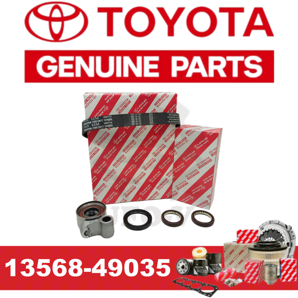 13568-49035 Timing Belt Kit Set for Toyota Supra JZA80 2JZ-GE, Mark II ...