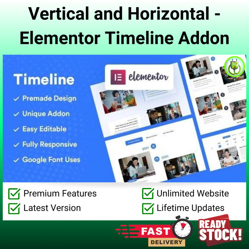 [Free Updates] Vertical and Horizontal - Elementor Timeline Addon ...
