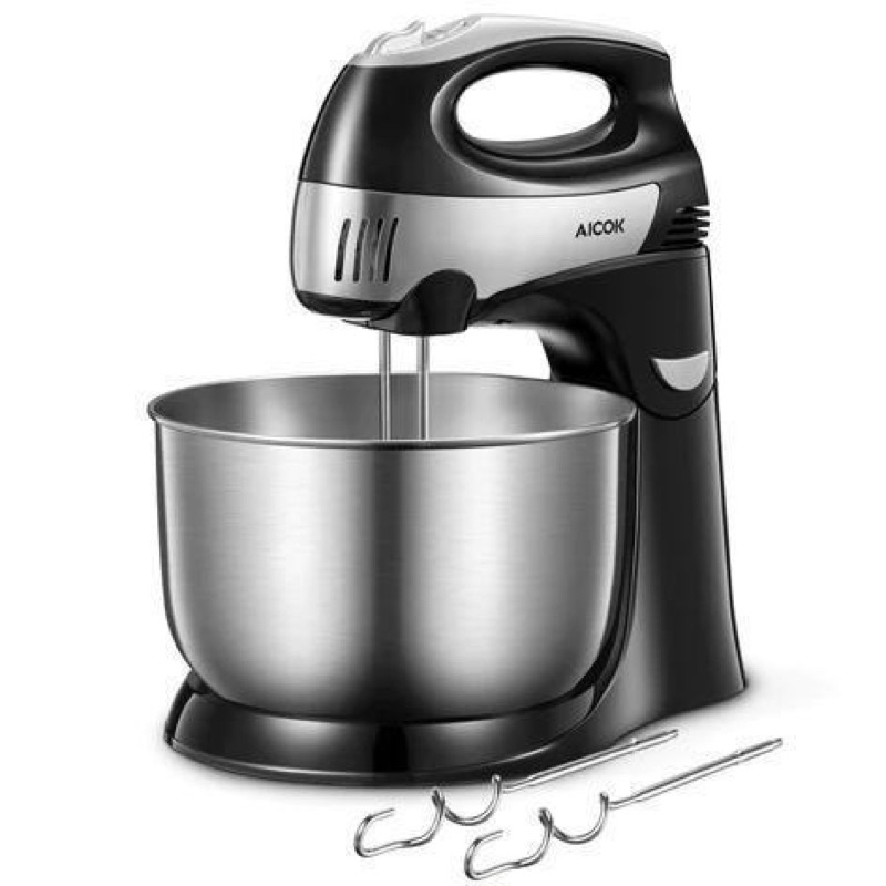 Aicok Aicook Electric Hand Mixer Hm-925S Stand Mixer 2in1 5 Speeds with ...