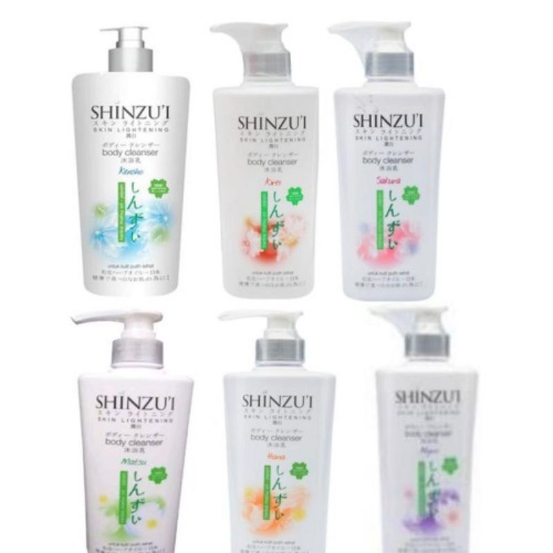 STOCK SABUN SHINZUI BOTOL CAIR 480 ML SHOP LENGKAP DENGAN PUM SKALI 100 ...
