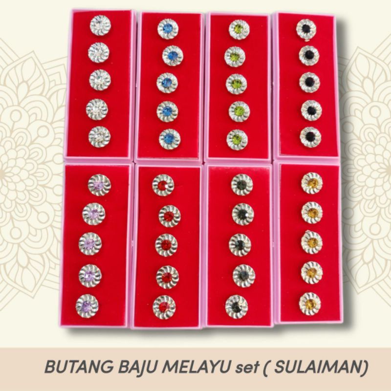 BUTANG BAJU MELAYU SULAIMAN | Shopee Malaysia