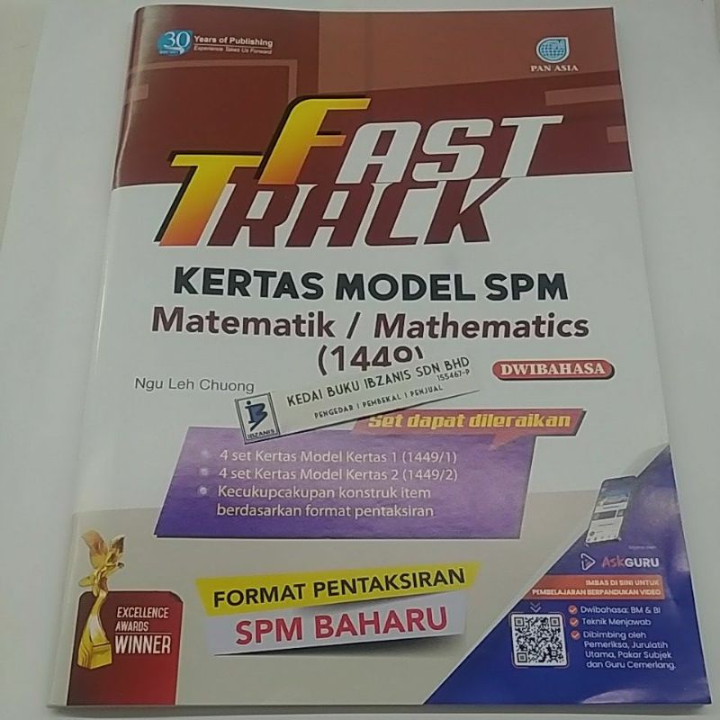 FAST TRACK kertas model spm matematik/mathematics (1449) | Shopee Malaysia