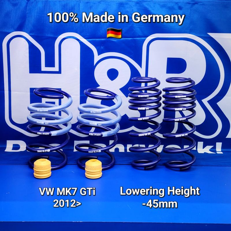 VW Golf MK7 GTi - H&R Sport Springs | Shopee Malaysia