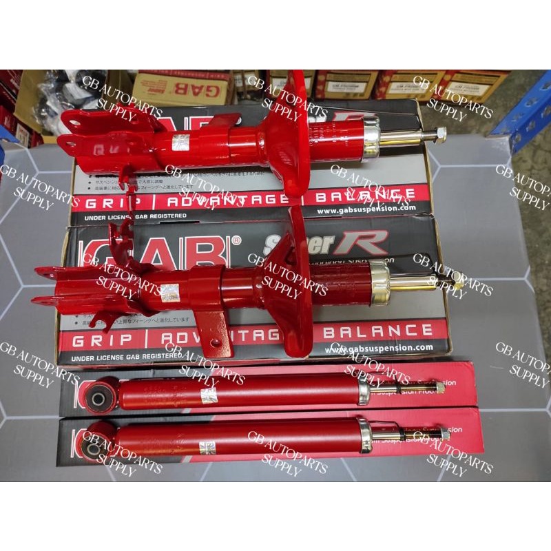 Proton Saga VVT Front and Rear Pair Heavy Duty Gas Absorber Gab ...