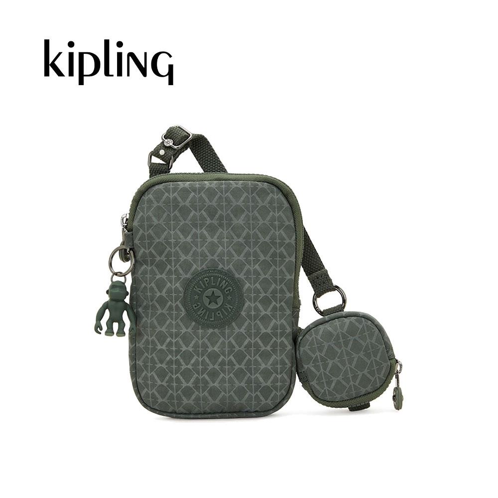Kipling ELVIN Sign Green Emb Phone Bag | Shopee Malaysia