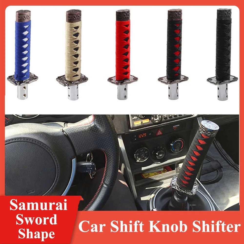 Universal 200MM/300MM JDM Katana Samurai Sword Shift Knob Shifter With ...