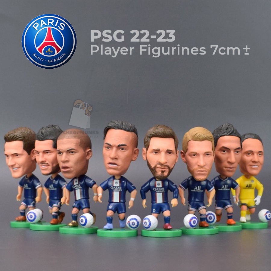 Football Player Soccerwe Figurine Action Figure PSG 22-23 Players World ...