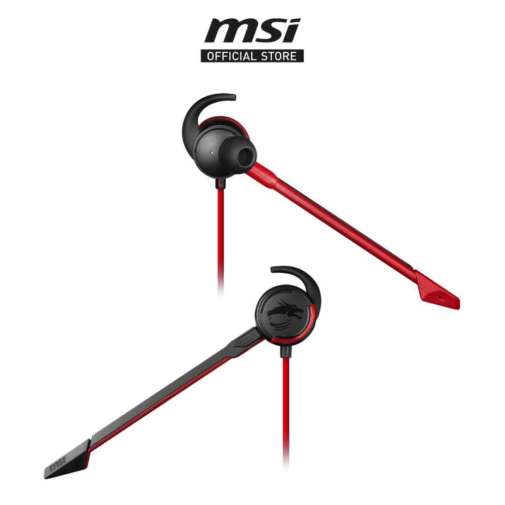 MSI IMMERSE GH10 IN-EAR Gaming Headset | Shopee Malaysia