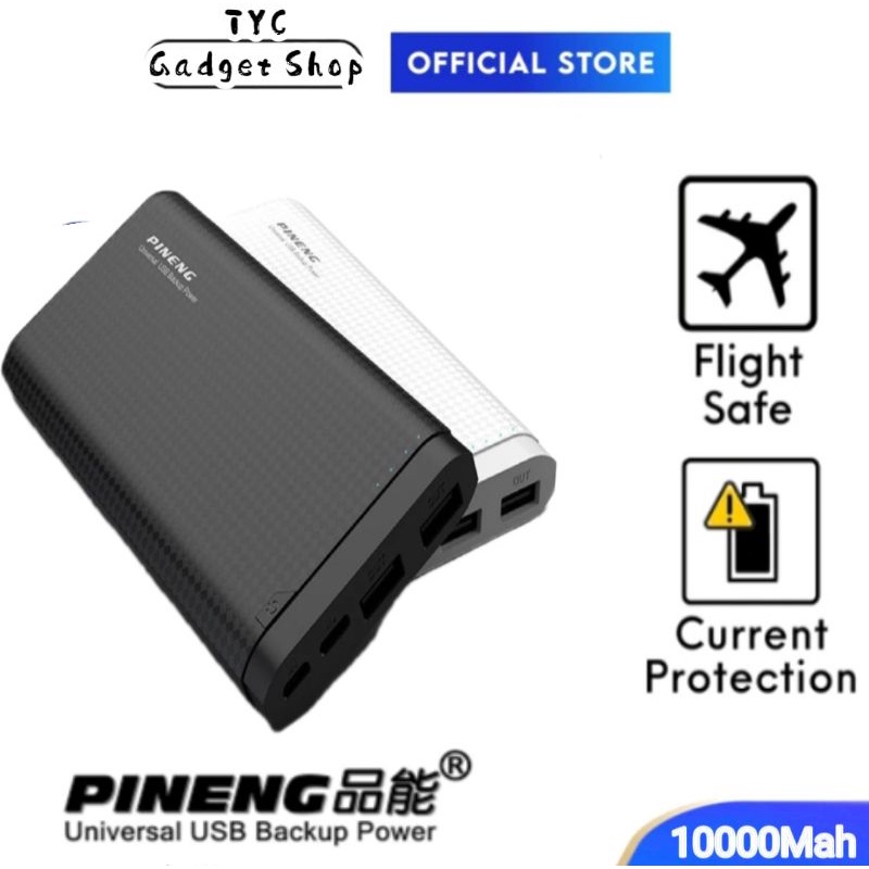 PINENG PN-931 PN931 10000mAh Powerbank Lithium Polymer PowerBank ...