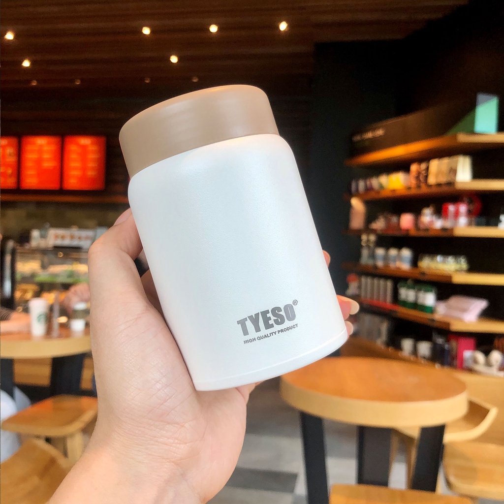 TYESO 220ml/280ml 304 Stainless Steel Vacuum Flask thermos Food Jar ...