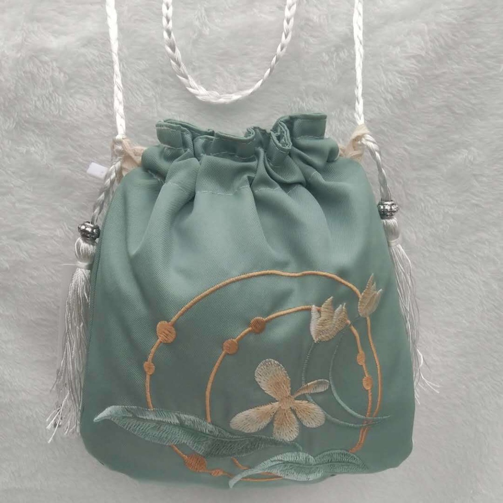 l Hanfu Bag Embroidered Messenger bag Shoulder Traditional Chinese ...