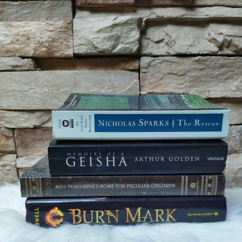 Novels Bundle - The Rescue, Memoirs Of A Geisha, Miss Peregrine's Home ...