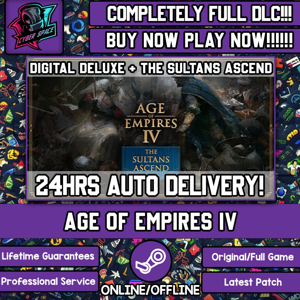 Age of Empires IV [Auto Delivery] [Steam Offline] (Full DLC) Cyber ...