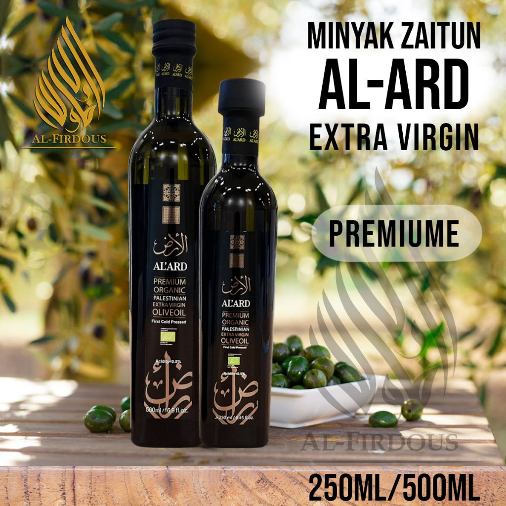 Minyak Zaitun Palestine | EXtra Virgin Olive Oil | Al Ard l Premium ...