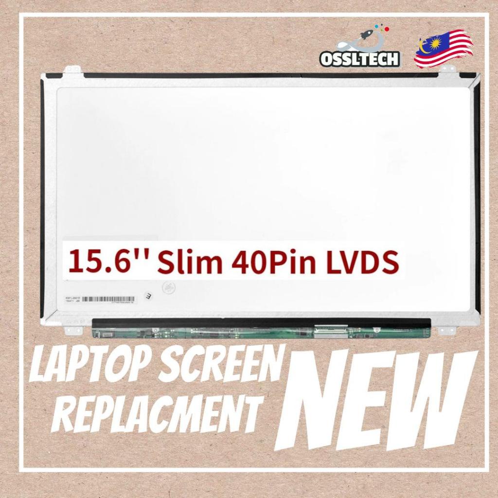 15.6 SLIM 40PIN Laptop LED LCD Screen Panel major laptop brand | Shopee ...