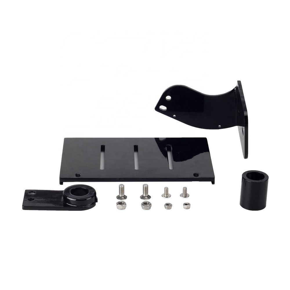Motorcycle Side Mount License Plate Bracket Kit for Harley M8 Softail ...